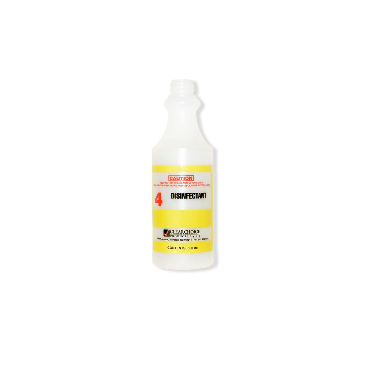 DISINFECTANTS BOTTLE 500ML – CLEARCHOICE PRODUCTS