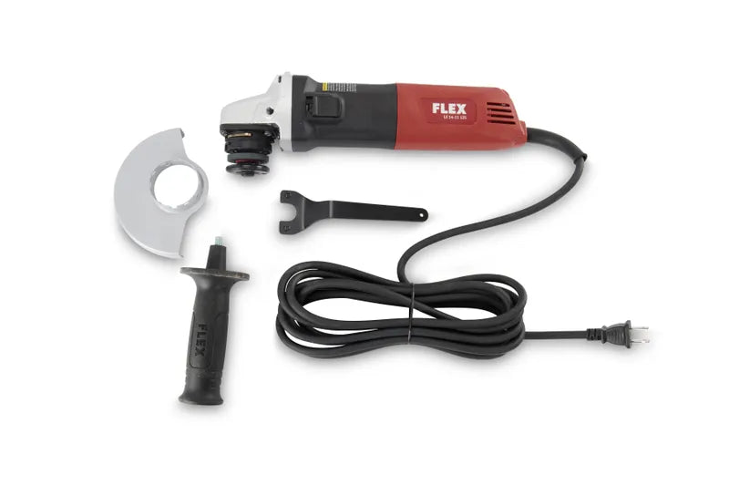 FLEX ANGLE GRINDER 125MM M14/ WITH VAC ATTACHMENT – Clearchoice ...