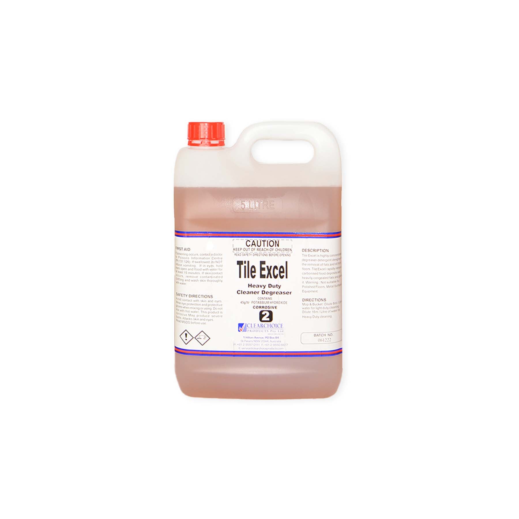 CT TILE EXCEL 5L – Clearchoice Products Pty. Limited